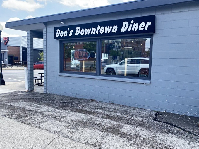 The diner's simple white brick exterior might not scream "destination dining," but locals know better than to judge this culinary book by its cover.