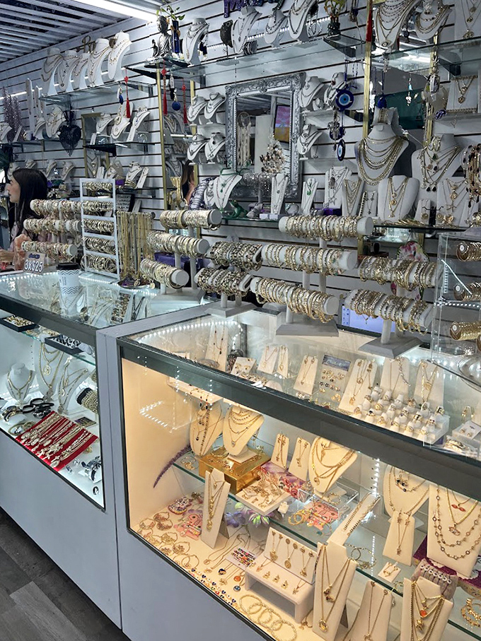 Jewelry displays that would make Elizabeth Taylor pause mid-sentence. From subtle to statement, all waiting for their forever homes.