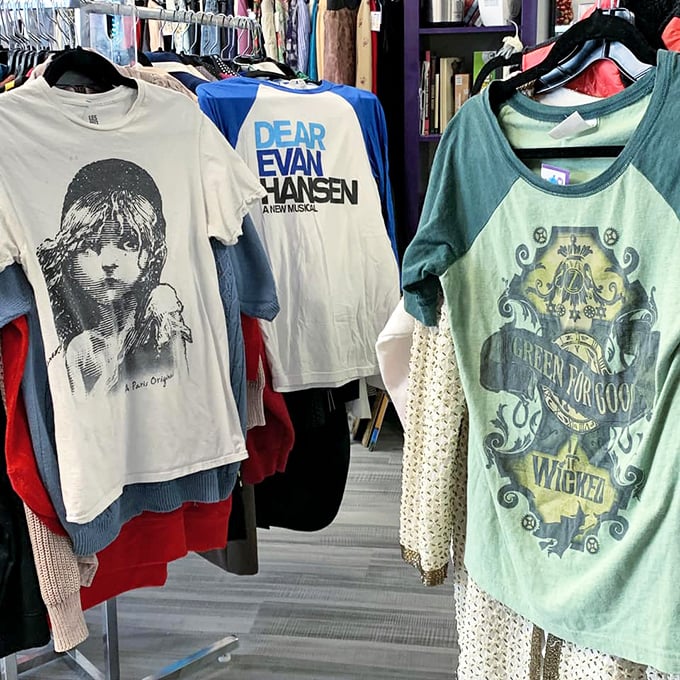 Broadway comes to Charleston! These theatrical tees showcase stage classics from Les Mis to Wicked &ndash; perfect for showing off your cultural credentials.