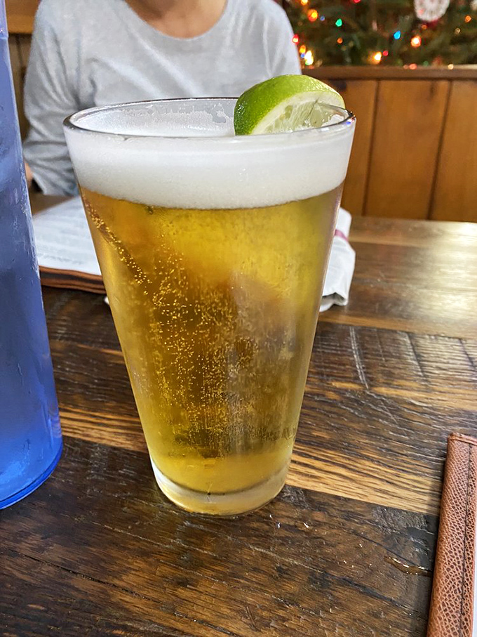 Nothing complements 18-hour smoked meat like a cold beer with a lime wedge&mdash;it's nature's perfect palate cleanser.