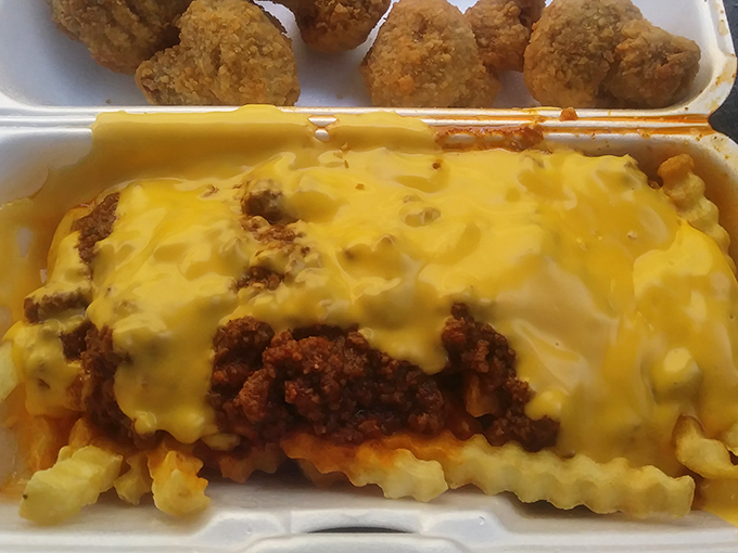 Chili cheese fries&mdash;the comfort food trifecta. When potatoes, cheese, and meat join forces, resistance becomes entirely futile.