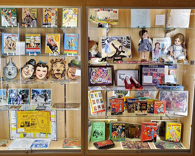 From vintage board games to character masks, this collection showcases how deeply Oz has woven itself into our cultural fabric.