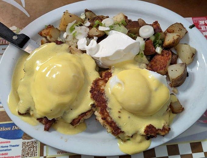 Eggs Benedict elevated to an art form &ndash; those golden orbs of hollandaise-draped perfection might make you forget your own name for a few blissful minutes.