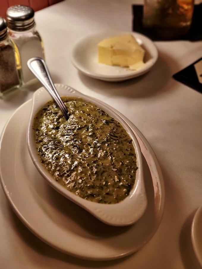 Creamed spinach that Popeye would abandon his canned stuff for. This velvety side dish makes eating your greens feel downright decadent.