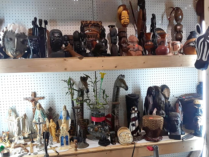 Decorative pieces that somehow match that empty spot in your living room you never knew needed filling.