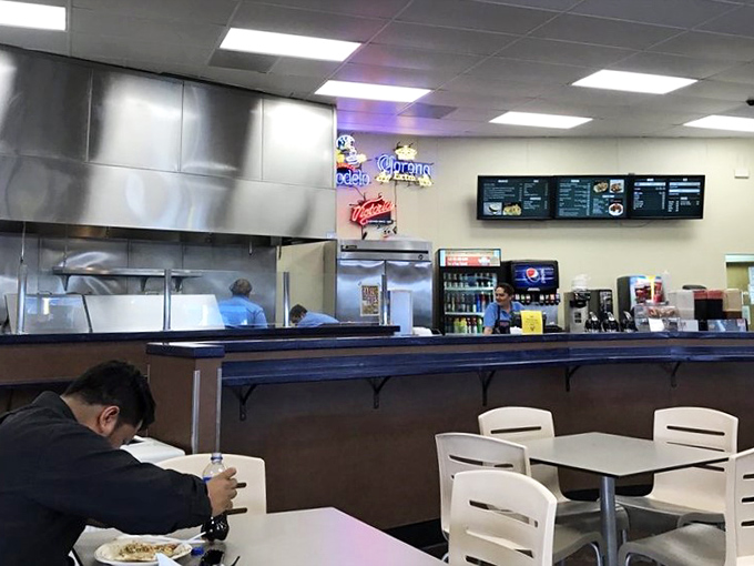 The market's dining area proves that some of life's best meals come without white tablecloths or complicated reservation systems.
