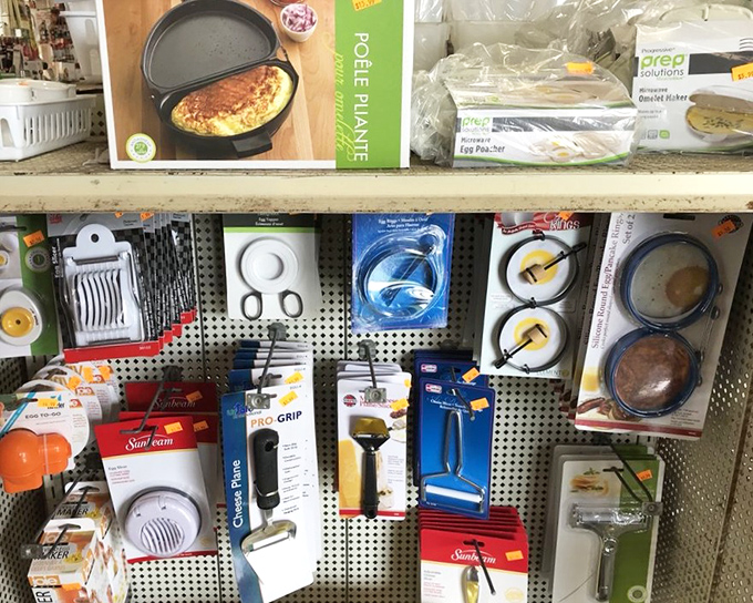 Kitchen gadget heaven awaits the culinary curious. That egg slicer you never knew you needed? It's found its forever home in your cart.