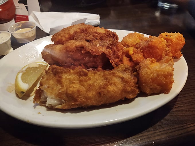 A fish fry that would make your grandparents proud&mdash;golden, crispy, and substantial enough to make you forget whatever diet you were pretending to follow.