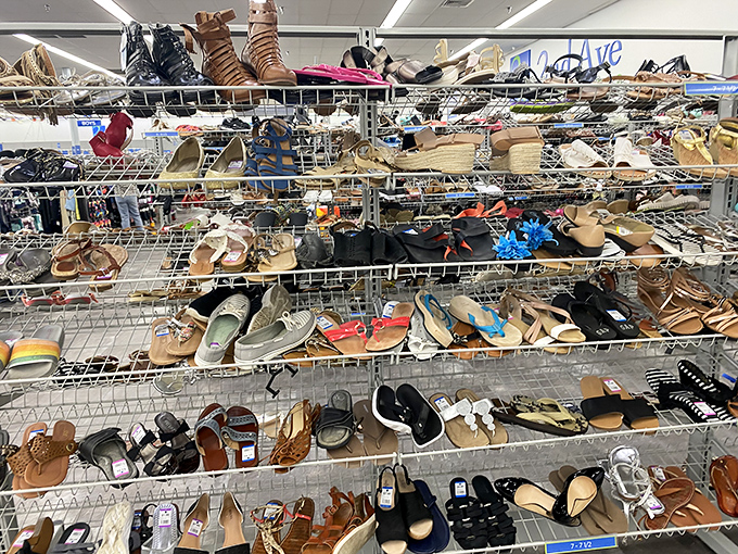 A shoe lover's paradise where Cinderella would definitely find more than one perfect fit.