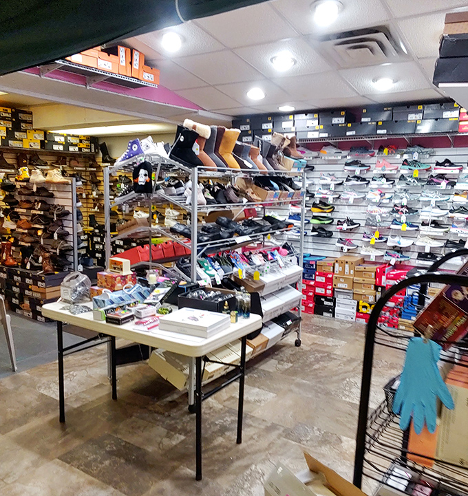 Shoe heaven exists, and it's in Quakertown. More footwear options than a centipede could wear in a lifetime.