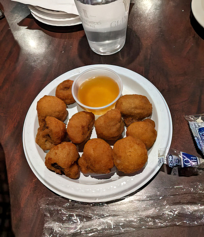 These golden mushroom bites aren't trying to be trendy or revolutionary&mdash;they're just doing what good bar food has always done: making you happy.