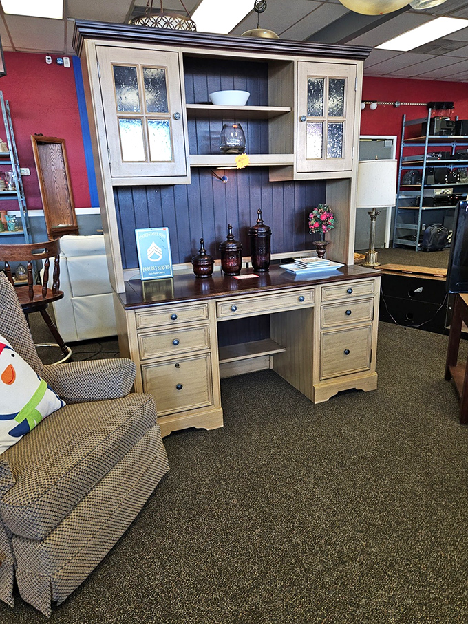 Not just furniture, but a ready-made living room tableau that whispers, "Your Netflix marathons could happen here."