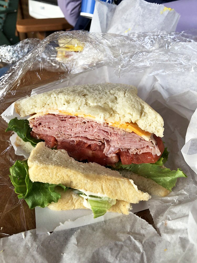 This ham sandwich doesn't mess around &ndash; it's what your lunch dreams are made of.