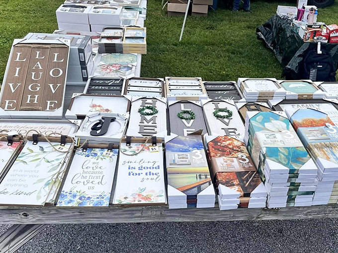 Live, Laugh, Love may be clich&eacute; in some circles, but at Leighty's, these wooden signs find eager new homes where they'll hang without irony.