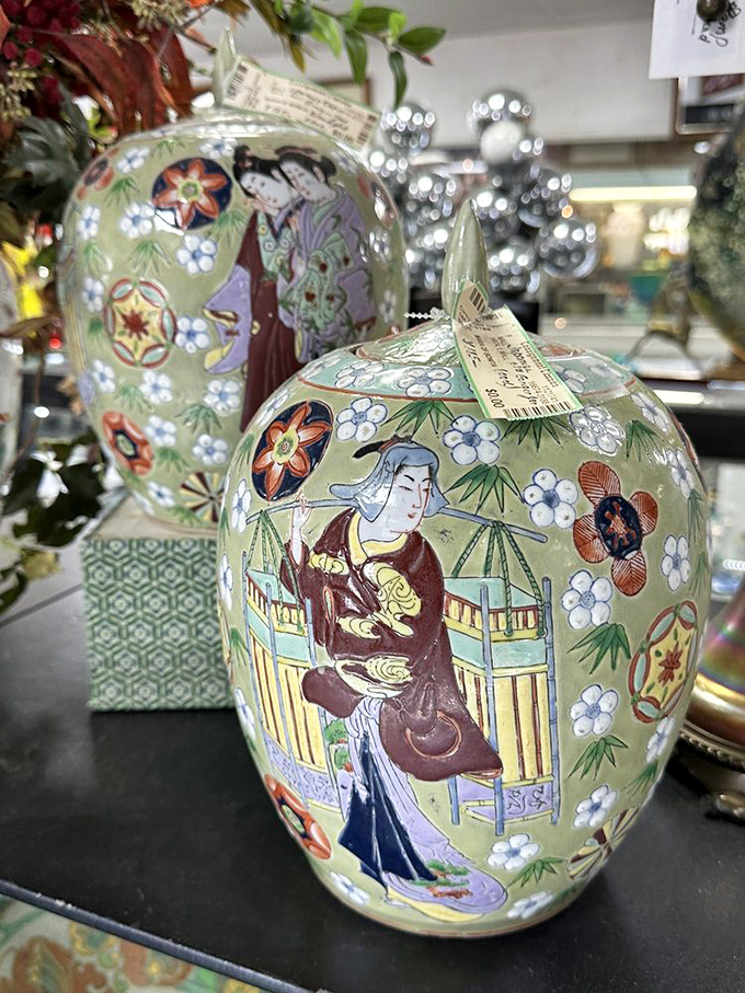 Delicate Asian ceramics showcase the artistry of master craftsmen, each piece a window into cultural heritage.