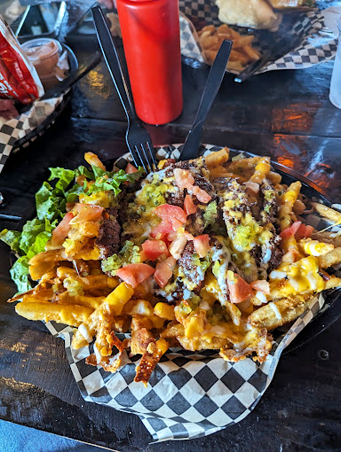 These aren't just loaded fries&mdash;they're a full archaeological dig of flavors. Each layer reveals new treasures for your taste buds.