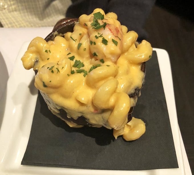 Lobster mac and cheese - because sometimes you need luxury and comfort in one dish.