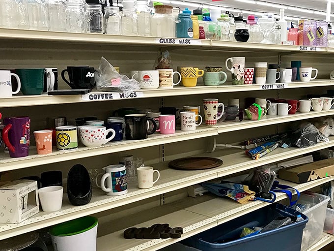 Mug collectors, rejoice! This caffeinated corner offers vessels for your morning brew with personality to spare. Coffee tastes better with character.