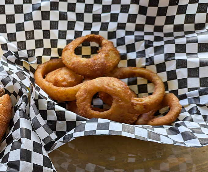 Perfect circles of crispy joy that prove geometry can indeed be delicious.