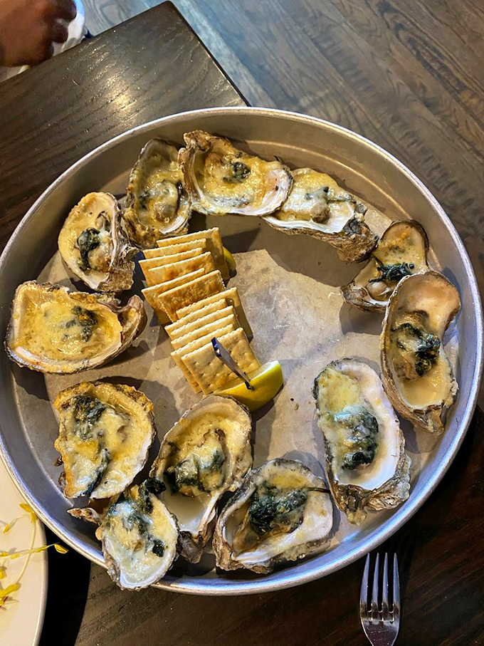 Oysters Rockefeller&mdash;where bivalves get dressed up for a night on the town. Creamy, savory, and utterly irresistible.