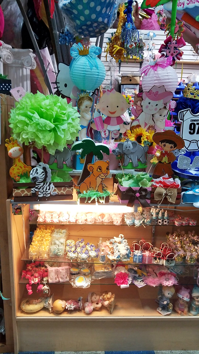 A party planner's dream come true. From cartoon cutouts to festive decorations, this booth has everything except the cake&mdash;you'll need to handle that yourself.