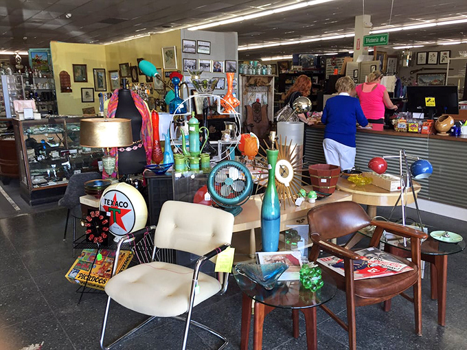 Mid-century modern meets contemporary treasure hunter in this corner where yesterday's ordinary becomes today's extraordinary find.