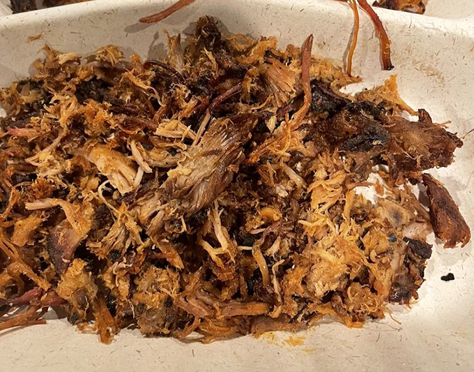Pulled pork that doesn't need Instagram filters to look good. Each strand tells the story of slow-smoking and careful handling&mdash;the barbecue equivalent of a love letter.