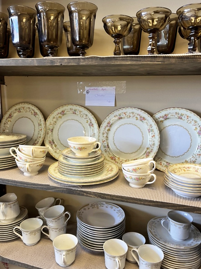 Vintage china sets that could star in "Downton Abbey." Perfect for when you want to pretend you inherited something fancy.
