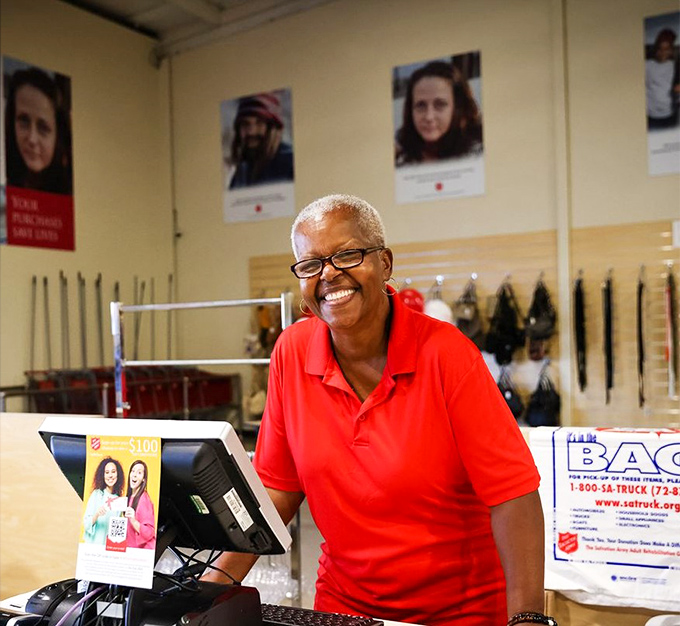 The unsung heroes of the thrift store universe greet shoppers with genuine warmth. Their knowledge of the color-coded tag system is practically supernatural.