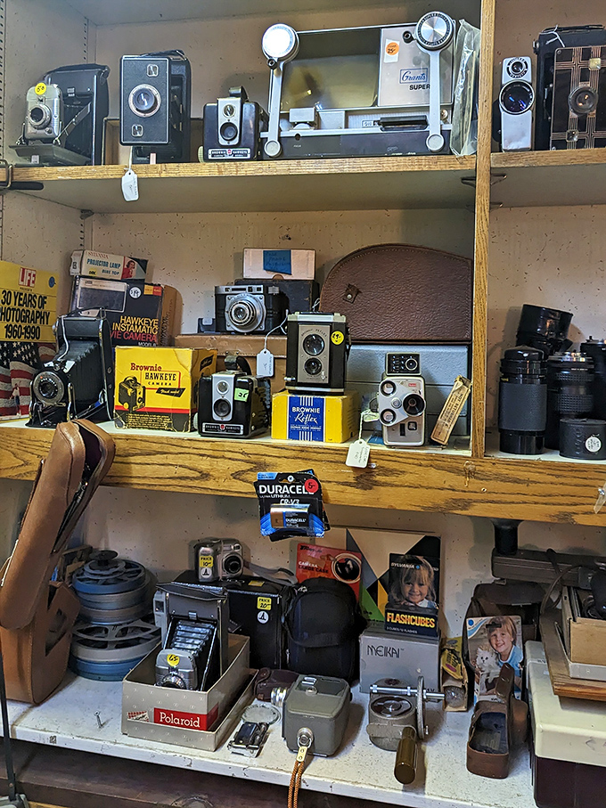 A photographer's dream&mdash;cameras that captured weddings, birthdays, and vacations long before smartphones made everyone a documentarian. 