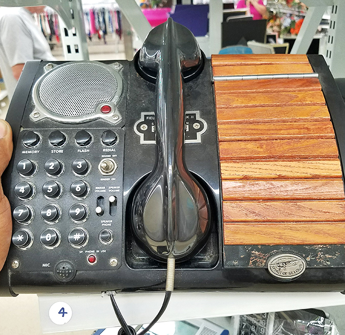 Hello, gorgeous! This vintage wooden telephone isn't just retro decor&mdash;it's a conversation piece that would make any mid-century modern enthusiast swoon.