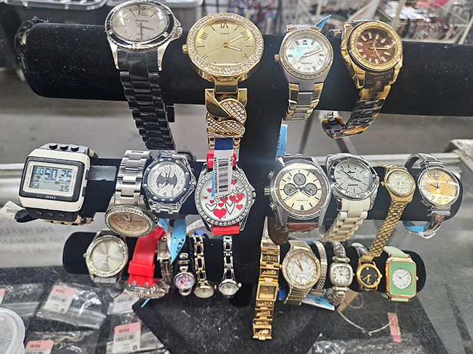 A wrist-worn time capsule collection. From digital throwbacks to blinged-out statement pieces&mdash;someone's former treasures awaiting their next adventure.