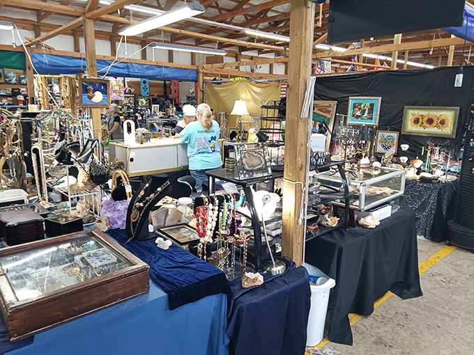 The 111 Flea Market offers a vibrant indoor marketplace where bargain hunters can explore a variety of unique treasures and crafts.