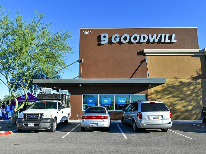 Goodwill goes upscale! This Glendale location's modern design houses an impressive collection of pre-loved treasures at rock-bottom prices.