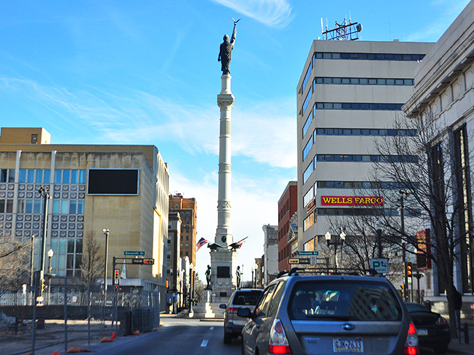Allentown's monument stands tall like a lighthouse, guiding retirees toward their next great adventure chapter.