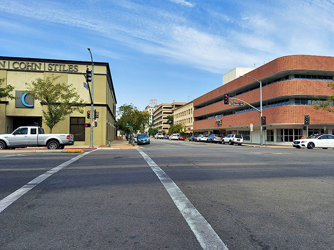 Bakersfield's civic buildings provide services and community spaces where retirees gather without spending their entire Social Security check.