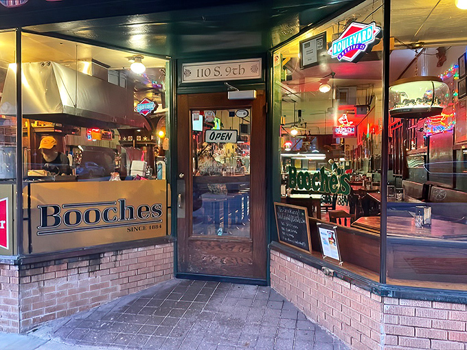 Booches' unassuming storefront hides Columbia's worst-kept secret&mdash;legendary burgers served on wax paper between rounds of pool.