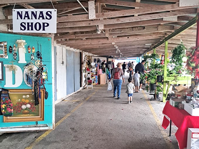 "Nana's Shop" might just be the perfect name for a place selling treasures that remind you of grandma's house.
