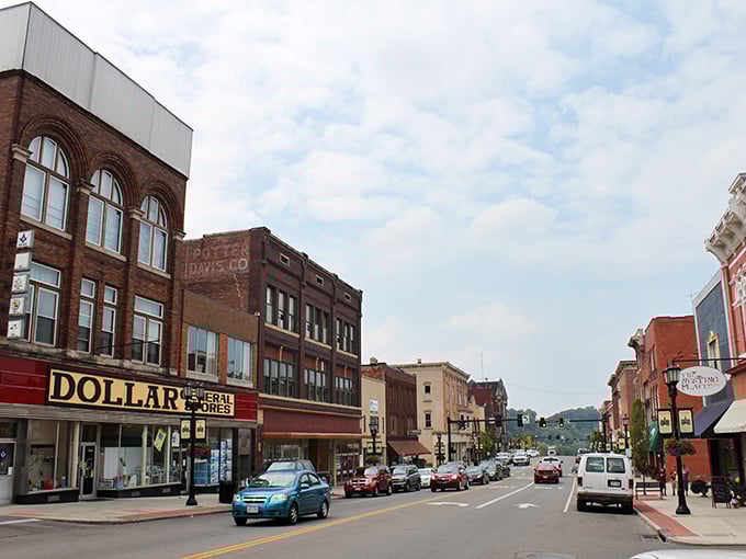 Cambridge's historic downtown features the kind of dollar store where you'll find both bargains and your neighbor's latest gossip.