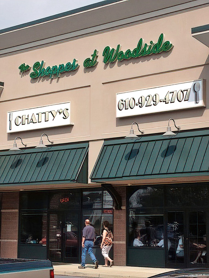 Modern storefront, timeless diner heart - where friendly chatter mixes perfectly with sizzling bacon sounds.
