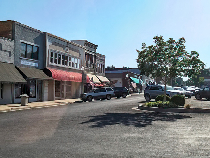Main Street memories! Clinton's classic storefronts harken back to simpler times&mdash;when homes were affordable and neighbors knew your name.