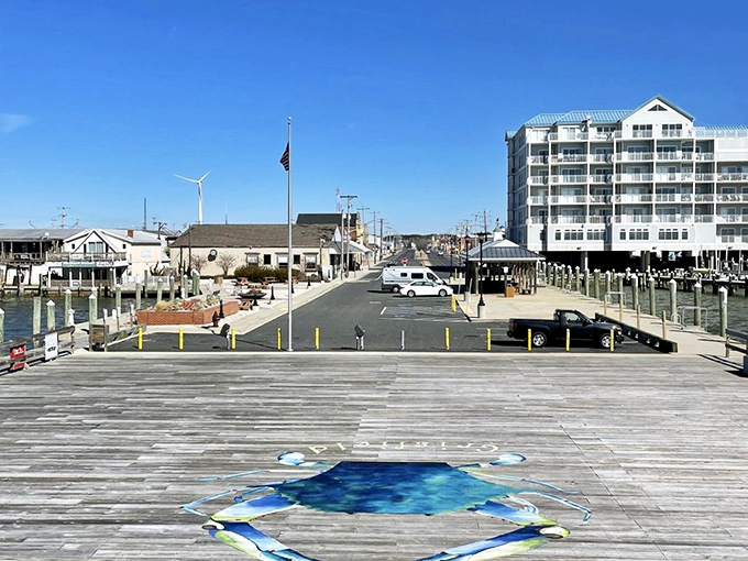 Crisfield's waterfront homes face the Chesapeake with quiet dignity, their reflections dancing on waters that feed body and soul.