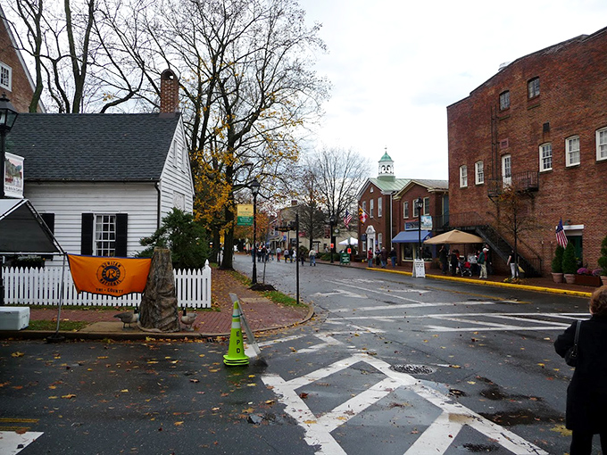 Easton's historic buildings stand proudly along brick-paved streets, offering Eastern Shore charm without the tourist prices.
