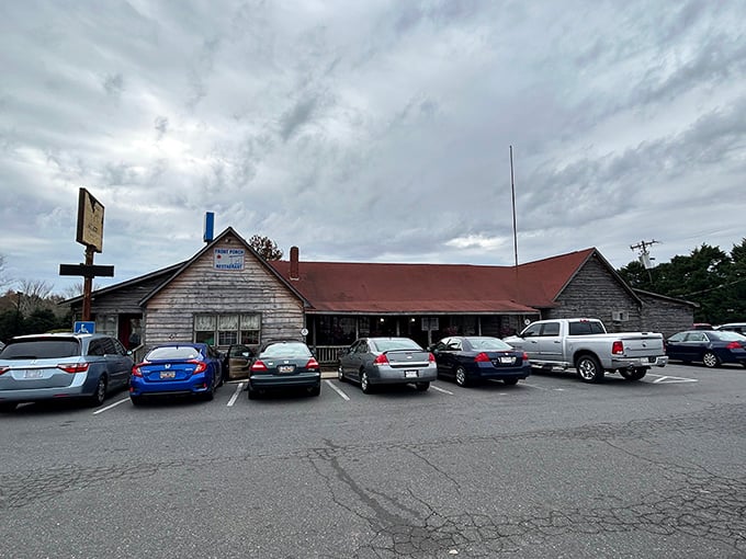 The Front Porch's weathered wooden exterior tells you this place has stories to tell &ndash; and biscuits worth writing home about.