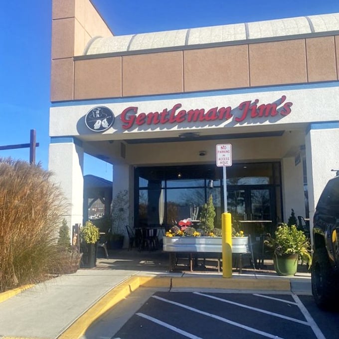 Gentleman Jim's might look modest from outside, but inside awaits pizza that's anything but ordinary. 