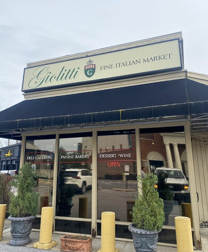 A slice of Italy in Annapolis. Giolitti's elegant storefront promises authentic flavors that transport you across the Atlantic.
