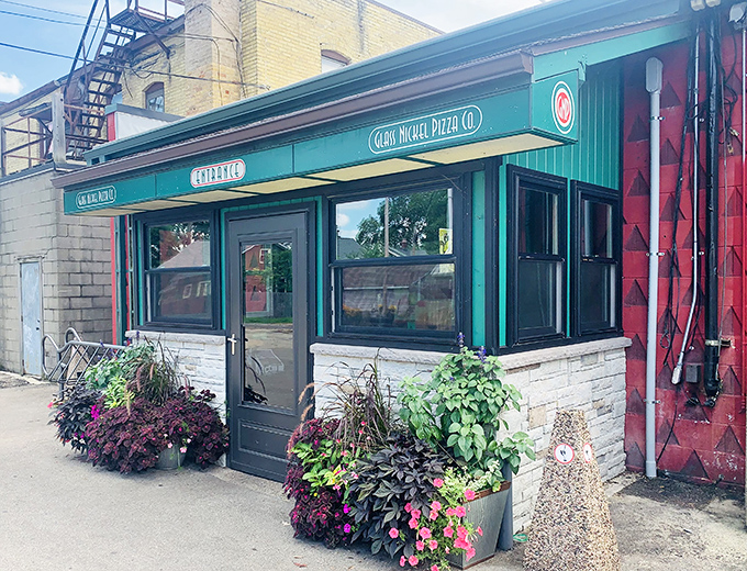 Glass Nickel's colorful exterior and flower boxes hint at what makes this Madison favorite special &ndash; attention to every detail.