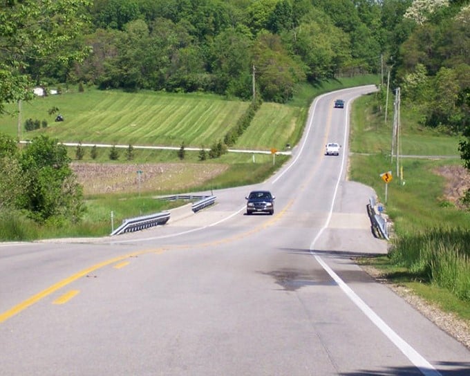 These gentle curves through Indiana's heartland remind us that the best views often come without admission fees.