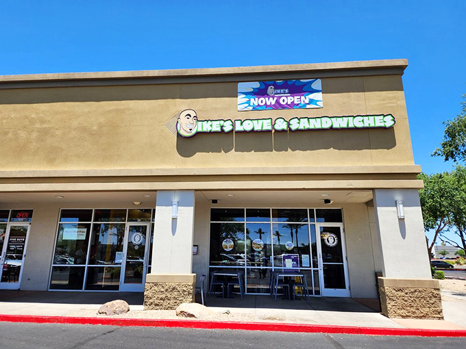 Ike's Love & Sandwiches brings its cult-favorite creations to Peoria. That "Now Open" sign might as well say "Life Changed Here."