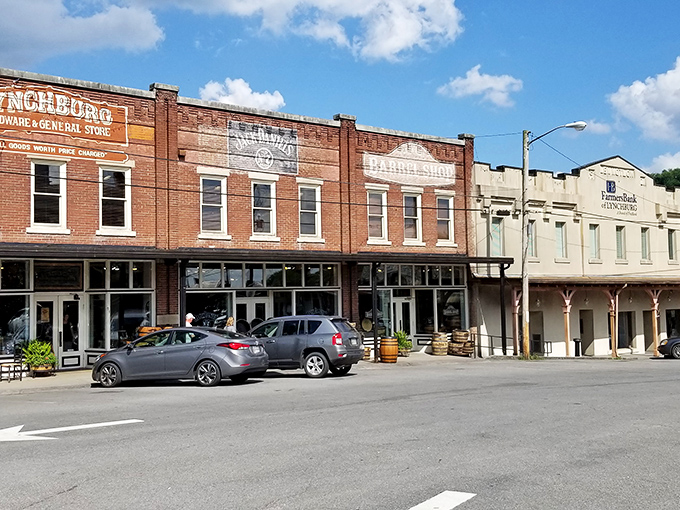 Lynchburg's storefronts stand like a lineup of old-timers at the counter, each brick facade telling tales of general stores where penny candy and life wisdom were dispensed in equal measure.